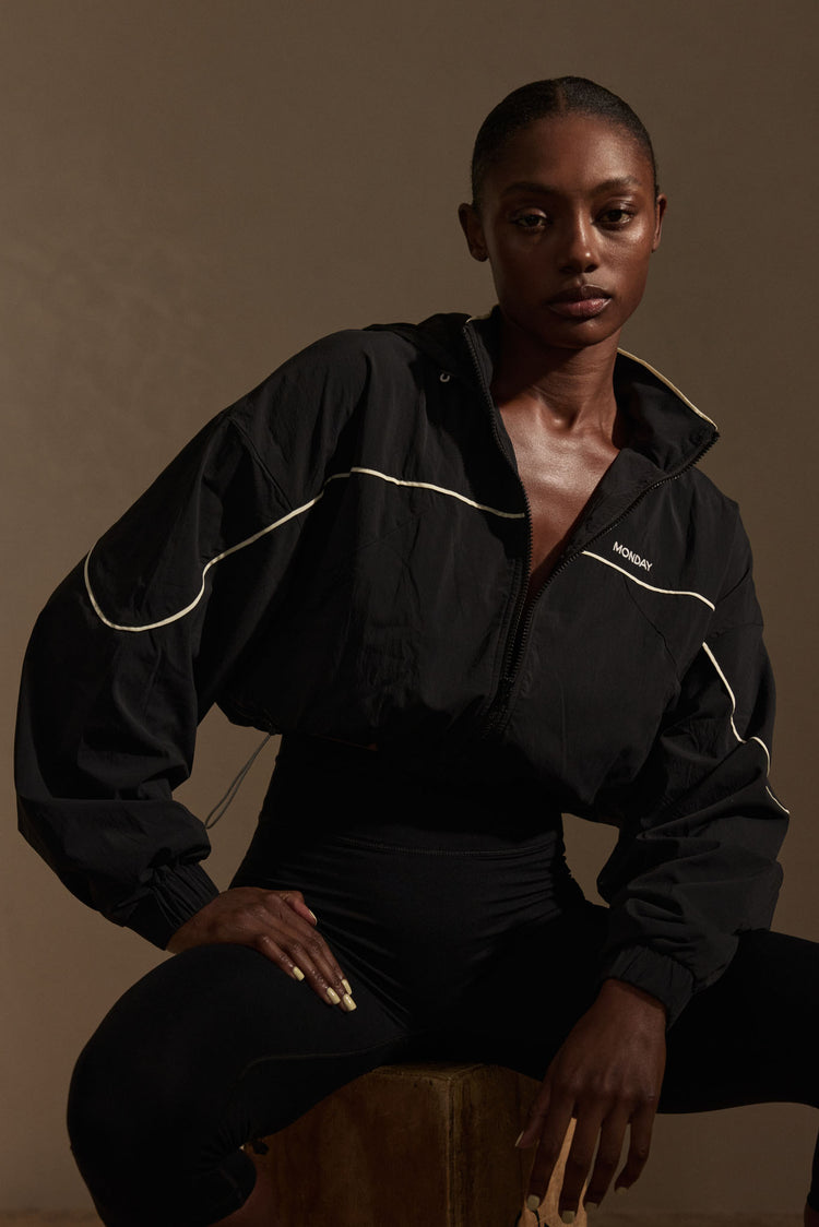 Westmount Jacket - Black – Monday Swimwear