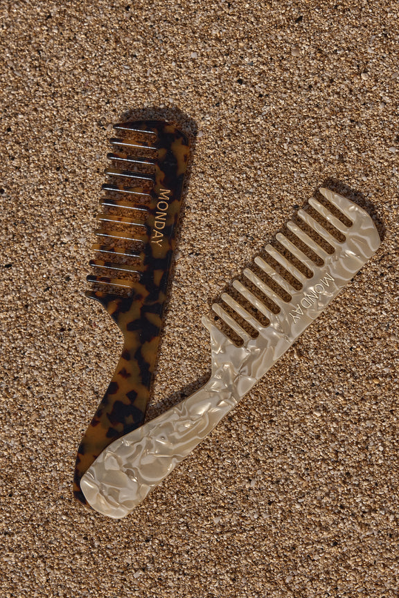 Staniel Cay Comb - Tortoise – Monday Swimwear