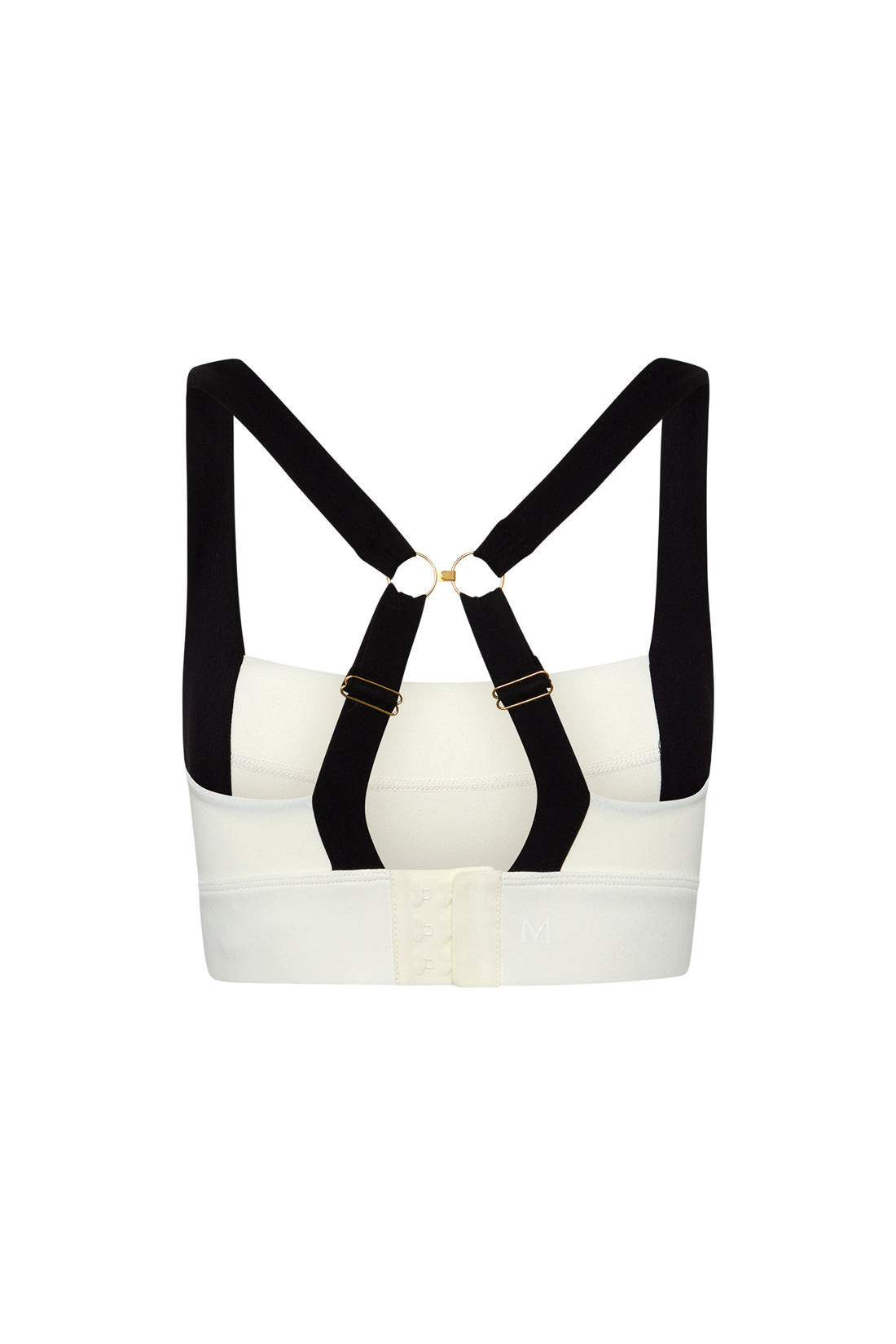 Arches “The Tash Bra” - Ivory/Black – Monday Swimwear