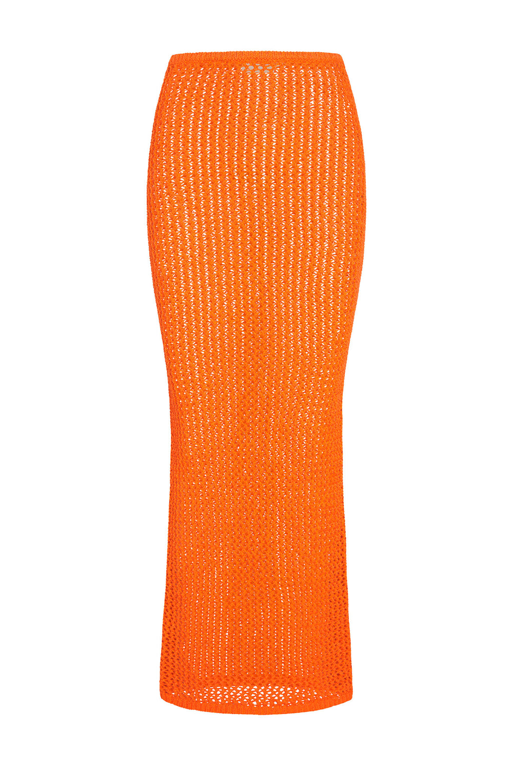 Fontelina Skirt - Tangerine Petit Crochet – Monday Swimwear