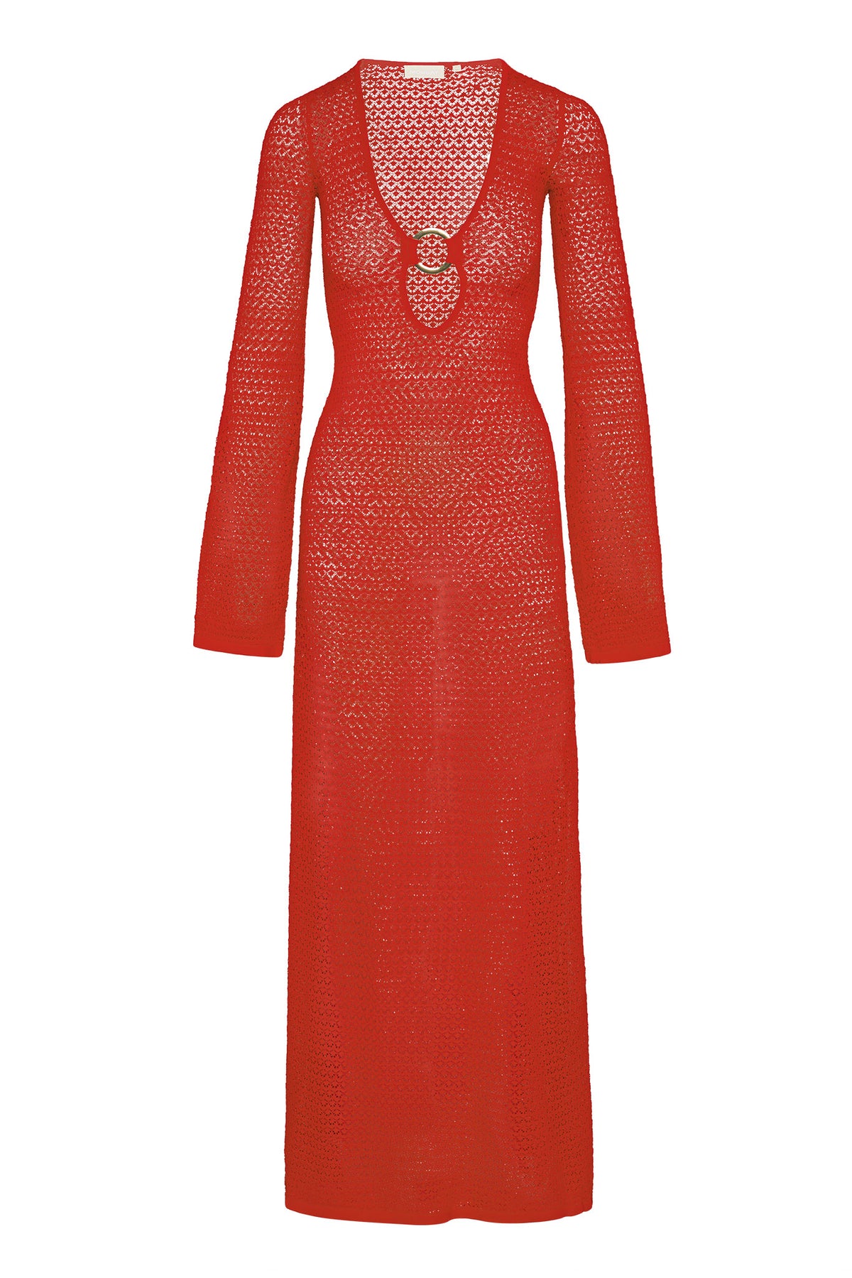 Montego Dress - Chili Pepper Lace Crochet – Monday Swimwear