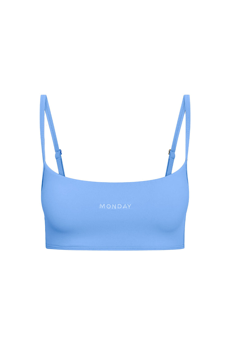 Olympic Bra - Azure – Monday Swimwear