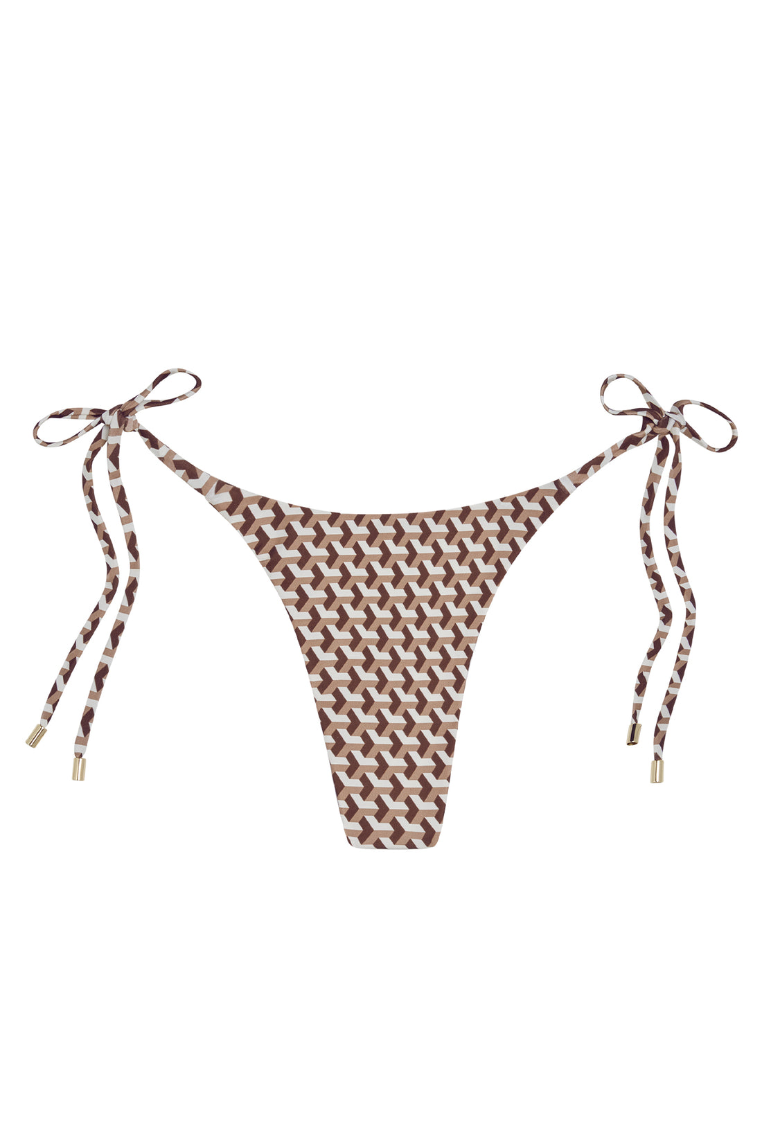 Palma Bottom - Husk Geo – Monday Swimwear
