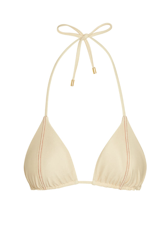 Palma Top - Champagne Denim – Monday Swimwear