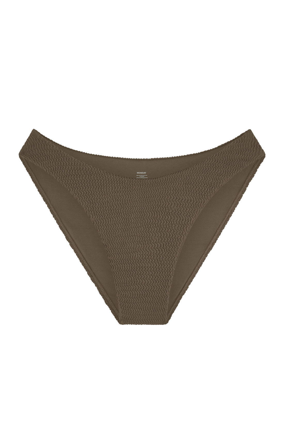 Seychelles Bottom - Stone Crinkle – Monday Swimwear