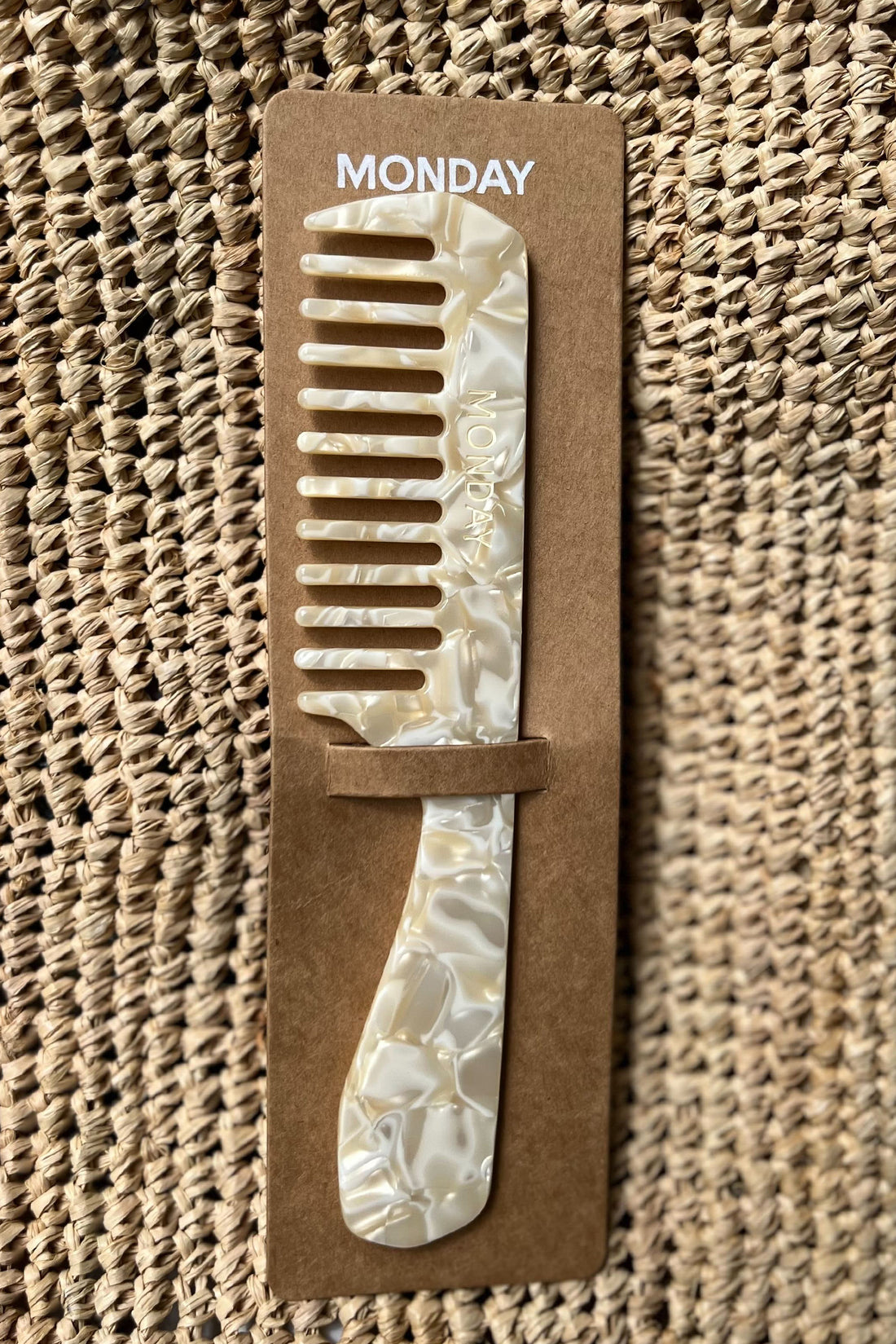 Staniel Cay Comb - Ivory – Monday Swimwear